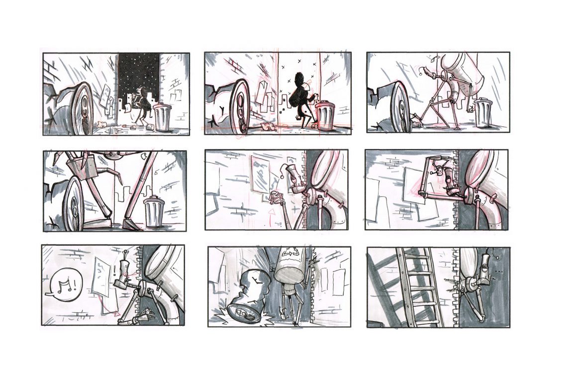Sequential Storytelling and Storyboarding – Graham Boldt's Portfolio